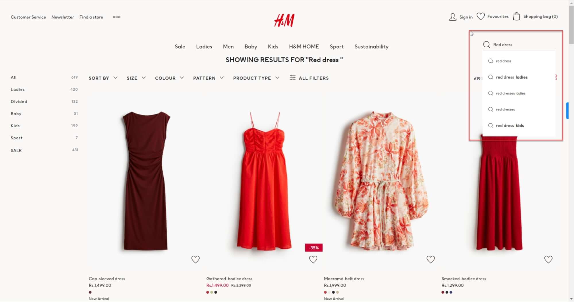 9 E-Commerce Search Bar UI Designs: Implement the best for your site.